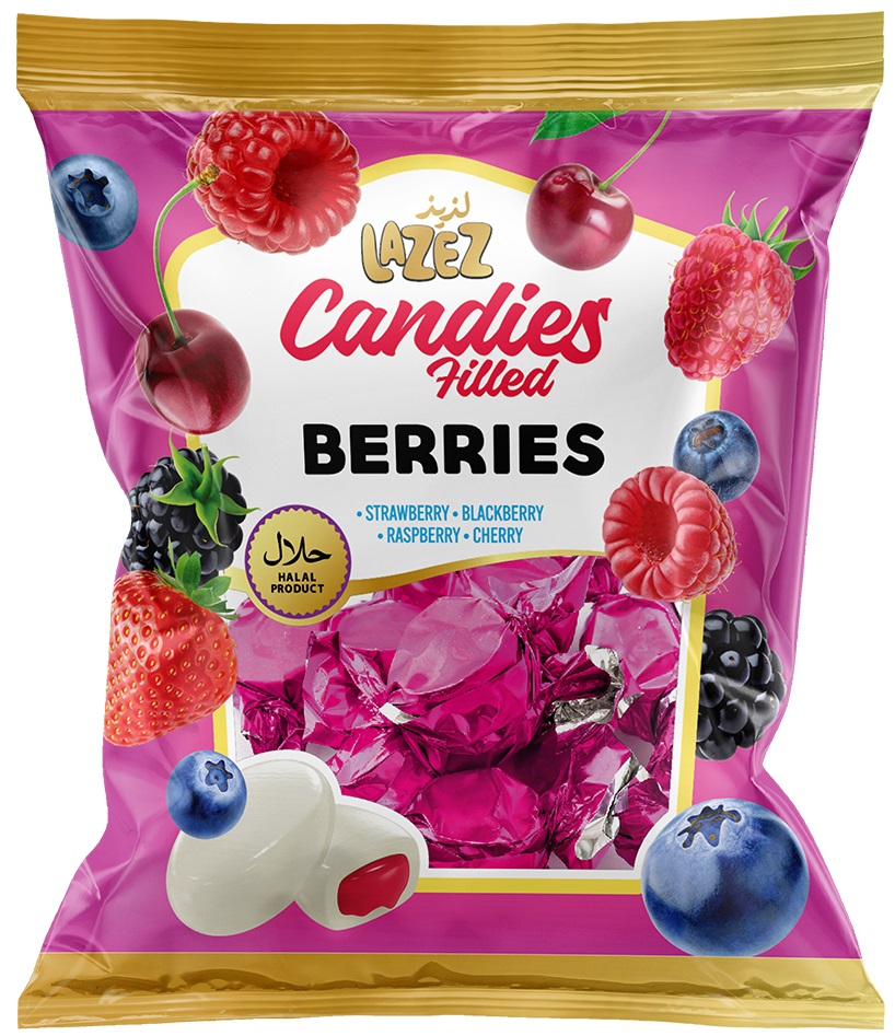 LAZEZ Wild Berries Filled Candies 175 g x 20 | Mix dessert | Dessert ...