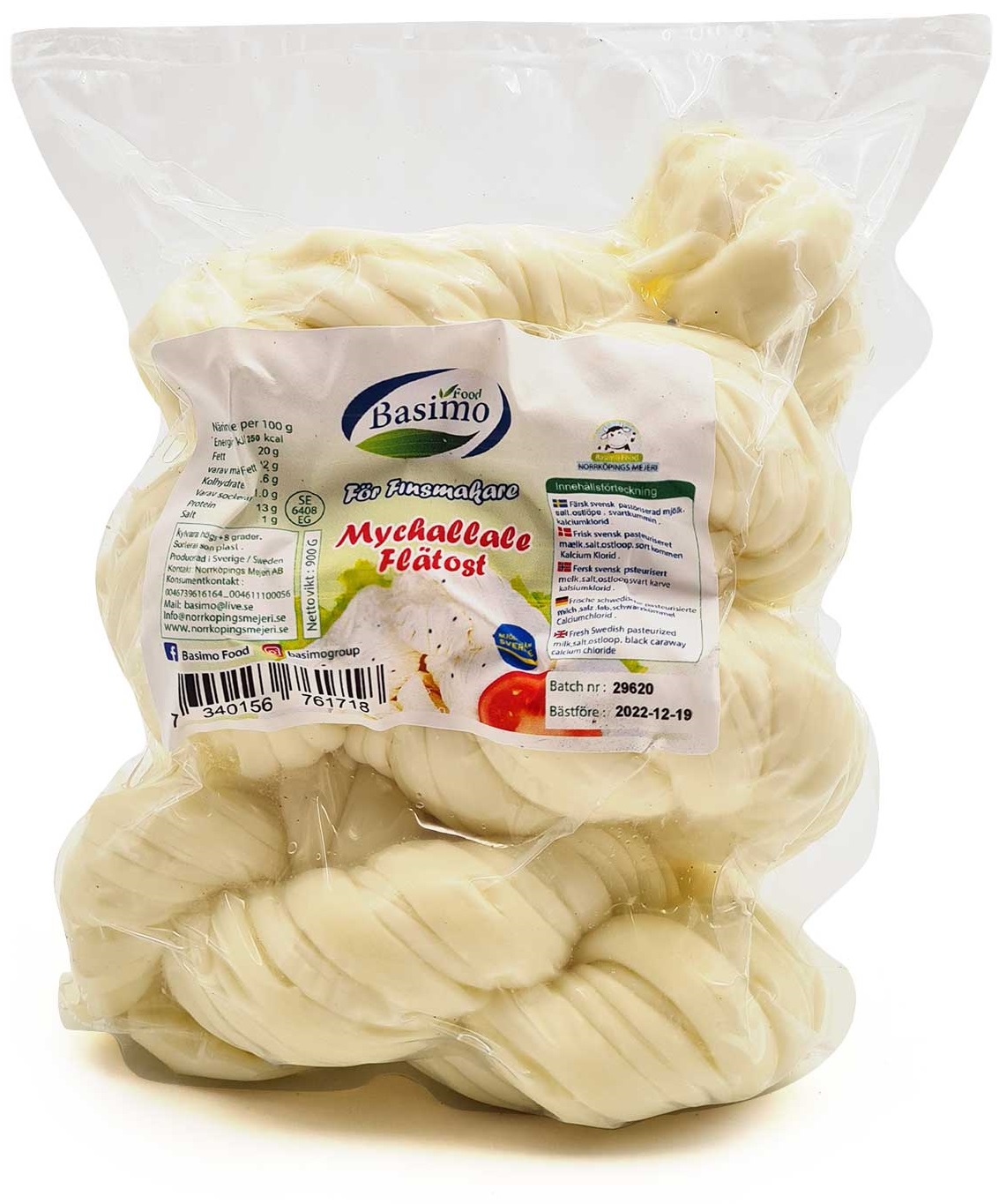 Basimo Mychallale Ost 800 g x 12 Stk | Ost - Quark | Meieri | Mer Sparing
