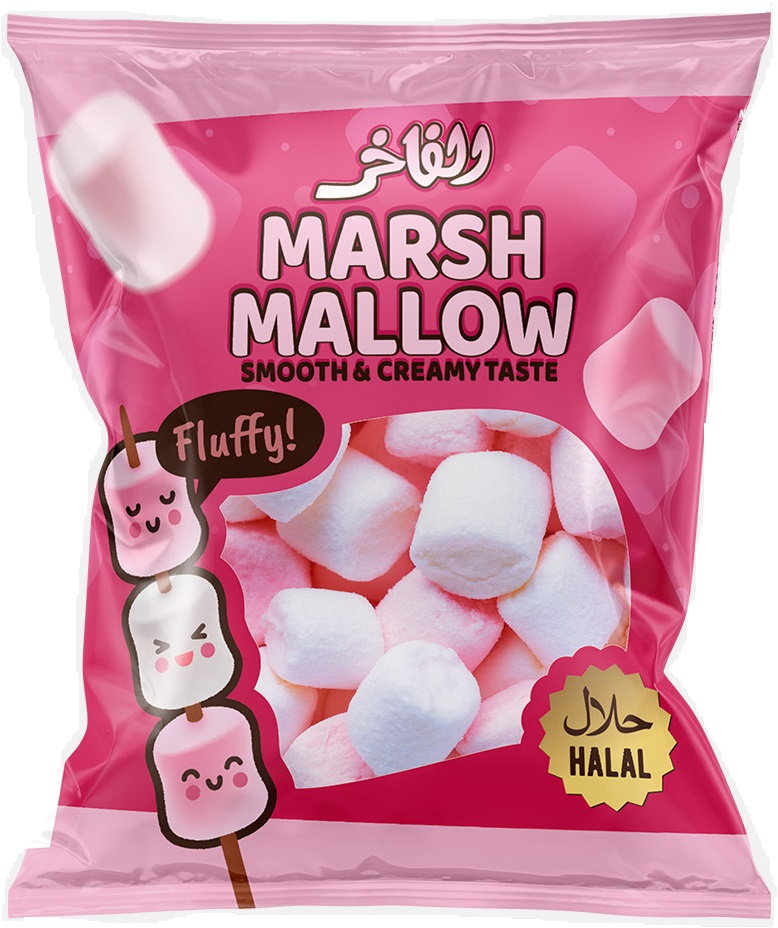 alFakhr Marshmallow Cubes Pink 65 g x 28 Stk | Gelé-Halal | Dessert ...