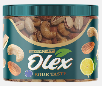Olex Mixed Nuts Roasted / Sour 140g x 24 Stk | Nøtter | Krydder ...