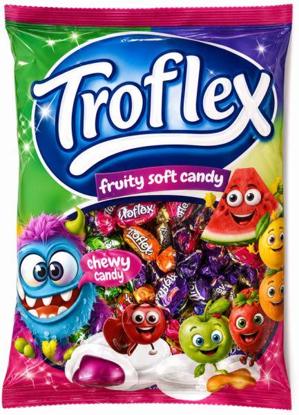 Troflex Fruity Soft Candy 800g x 10 Stk | Bon Bon | Dessert & Chips ...