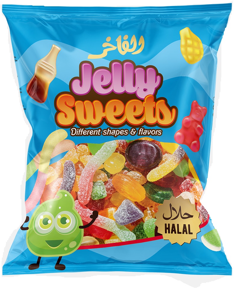 alFakhr Jelly Light Blue 85 g x 30 Stk | Gelé-Halal | Dessert & Chips ...