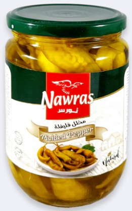 NAWRAS Pickled Pepper 300g x 12 Stk | Syltede grønnsaker | Hermetikk og ...