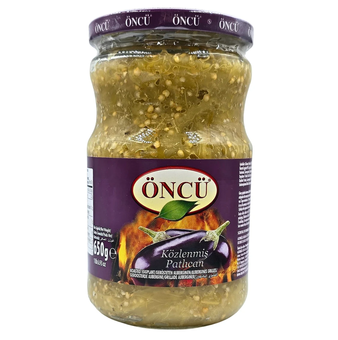 Oncu aubergine grillet 650 gr x 12 Stk | Aubergine Dip | Hermetikk og ...