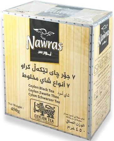 NAWRAS Black Tea mix 7-types 450g x 20 Stk | Drikkevarer & Væsker | Mer ...
